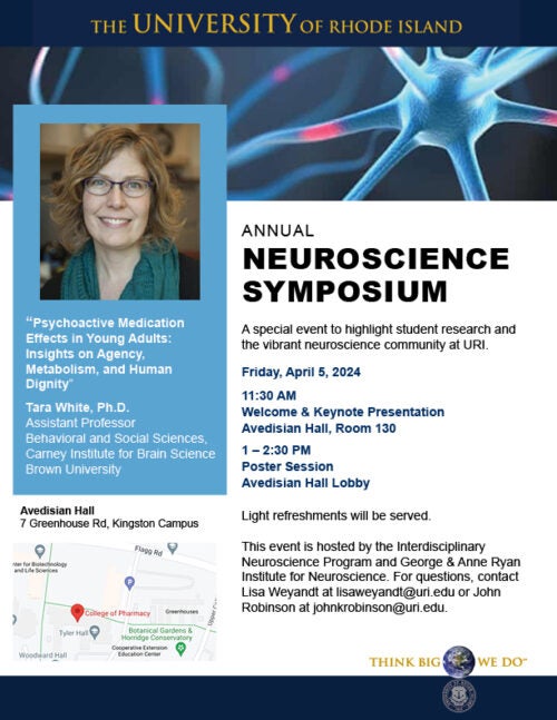 2024 URI Neuroscience Symposium – George & Anne Ryan Institute for Neuroscience
